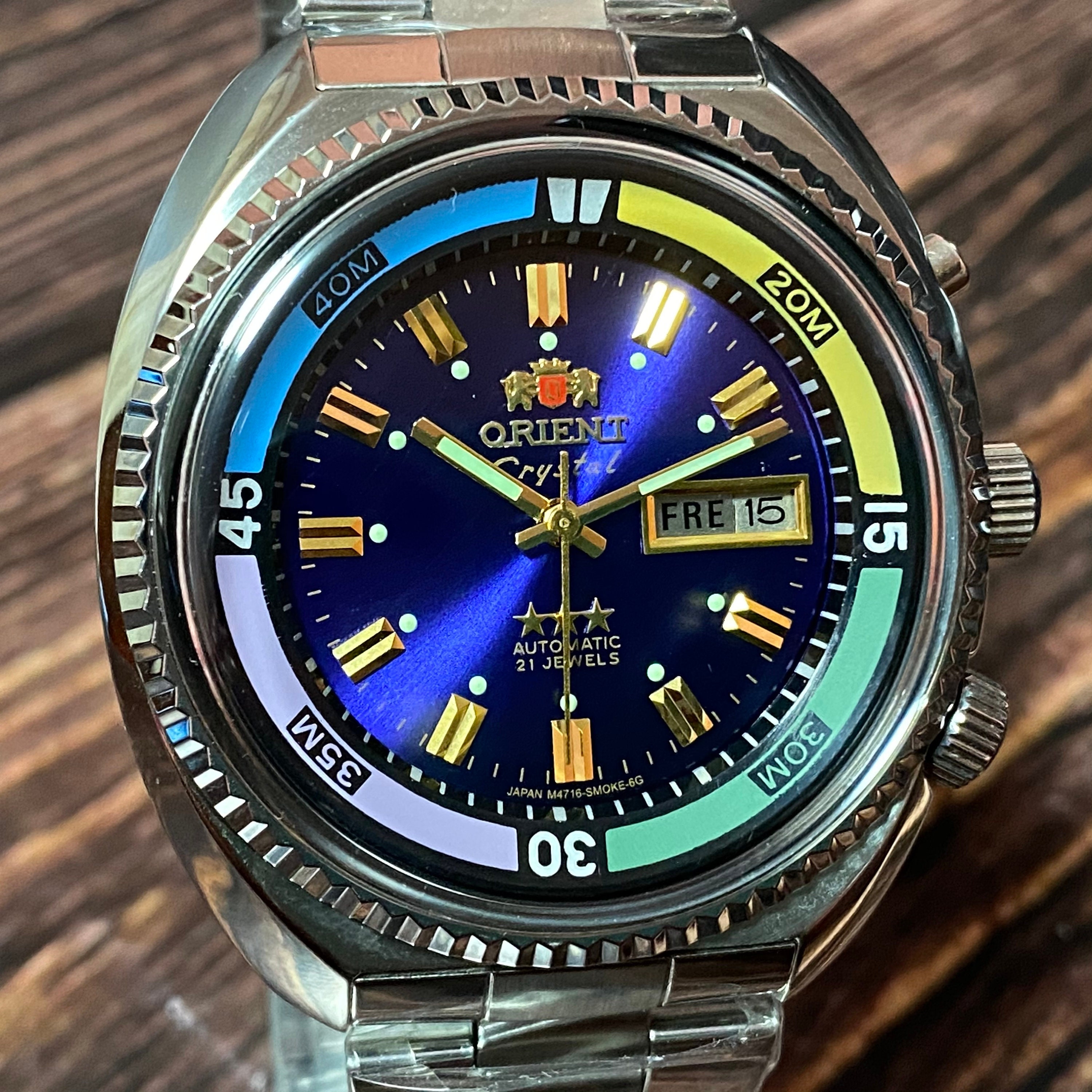 Original Orient Japan Uhr Orient Retro Uhr Taucheruhr | Etsy