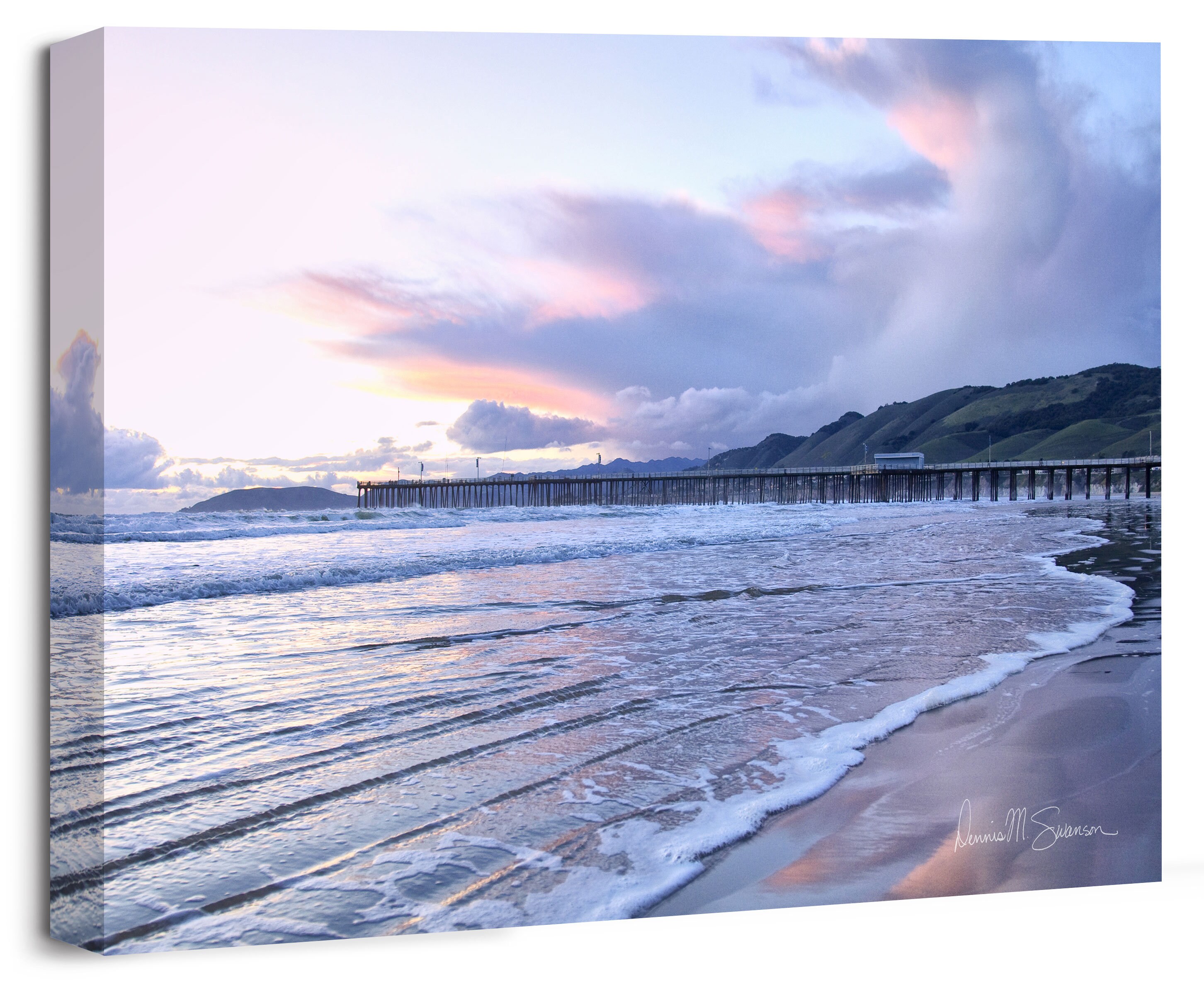 Pastel Sunset Over Pismo Pier Pismo Beach, California - Etsy