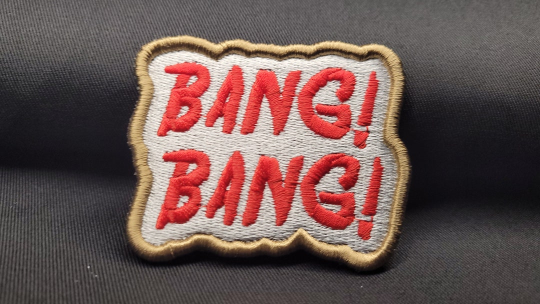 Bang Bang Niner Gang Patch - San Francisco 49ers (3" X 2.375" Overall ...