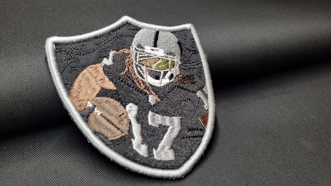 High Detailed Embroidered Patch Devonte Adams Oakland Raiders WR High ...