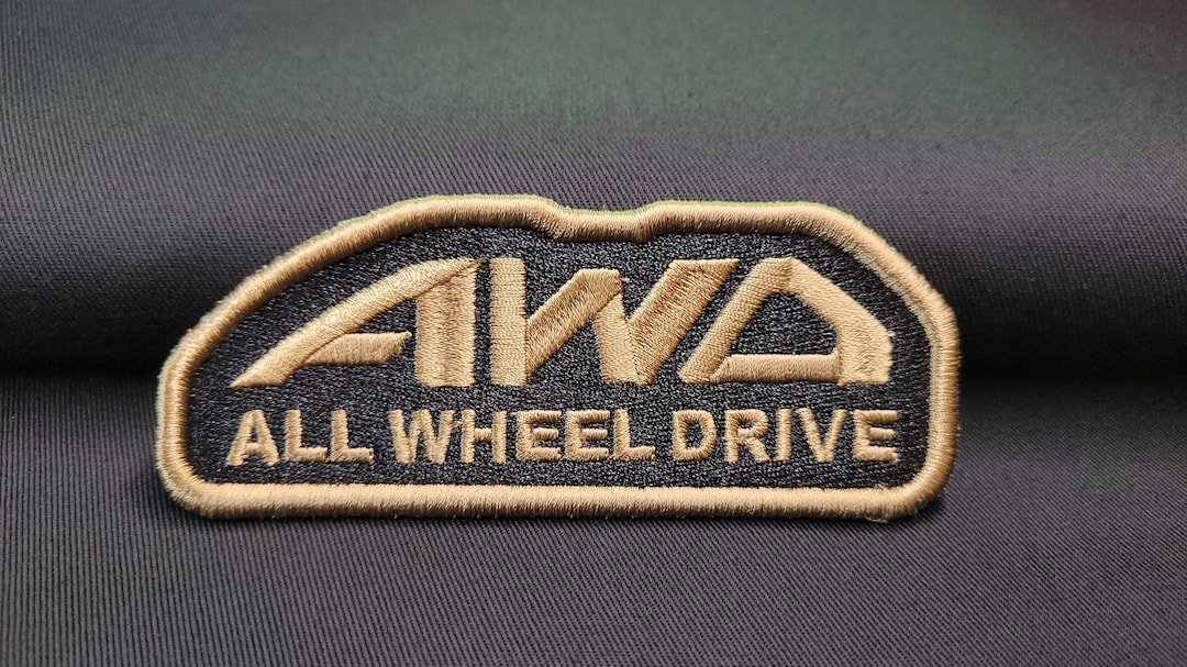 AWD JDM Emblem Patch: Japanese All-wheel Drive, Sew or Iron On - Etsy