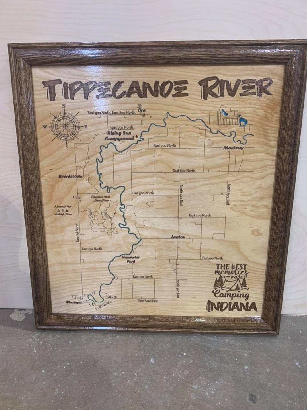 Tippecanoe River Map
