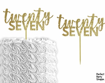 27th Birthday Cake - Etsy