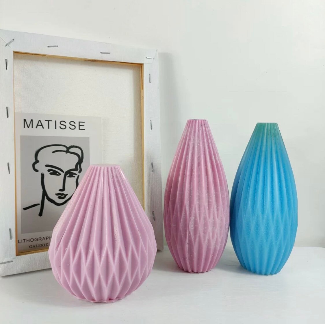 NEW ARRIVAL Geometric Lines Origami Pear Shape Design - Etsy UK