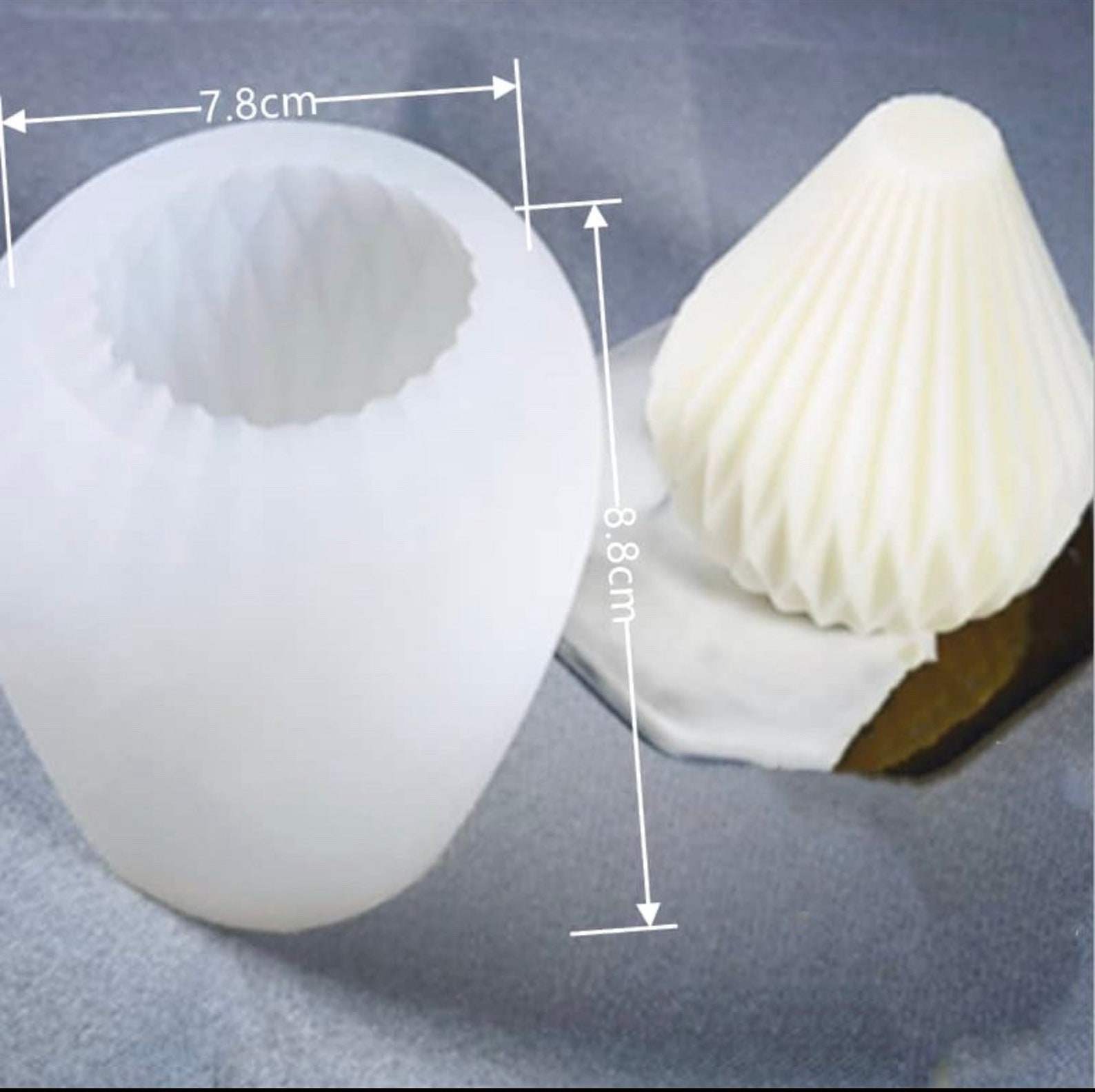 NEW ARRIVAL Geometric Lines Origami Pear Shape Design - Etsy UK