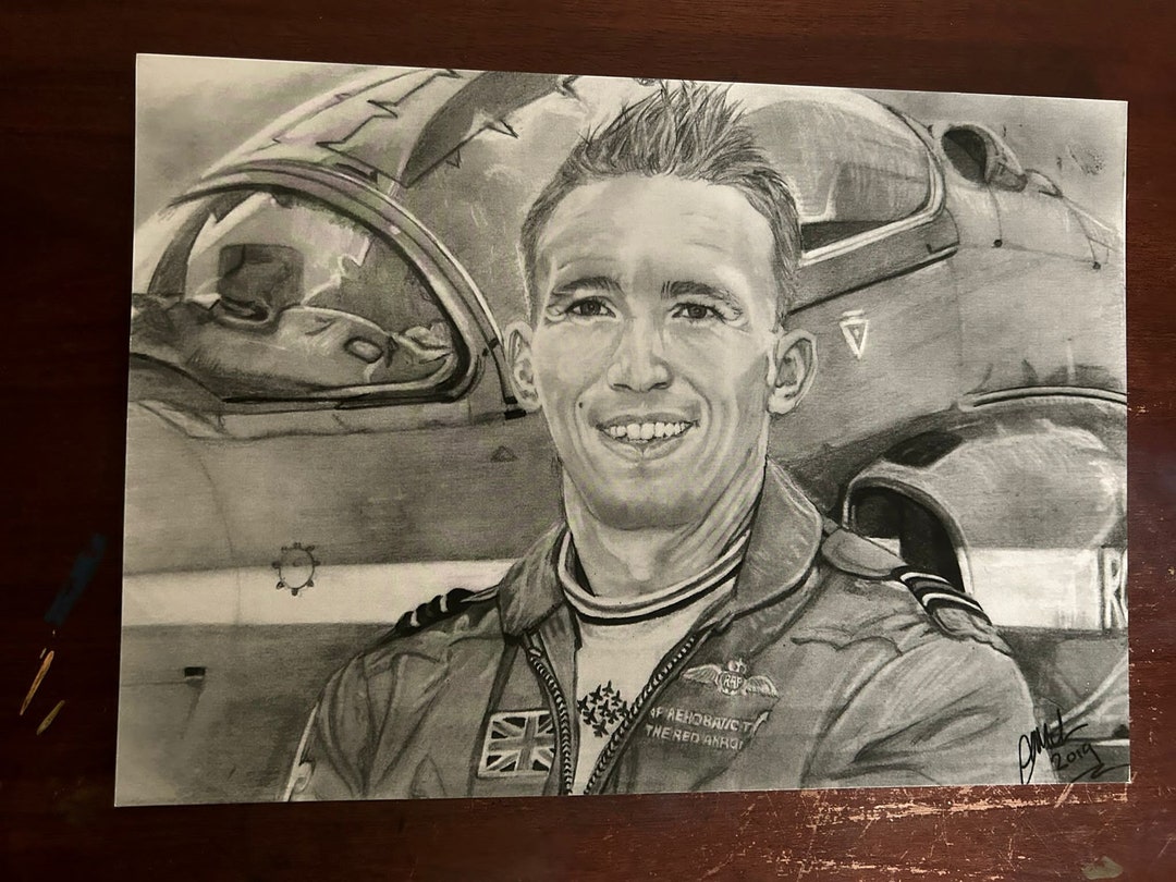 A4 Limited Edition Print of Flight Lieutenant Jon Bond - Etsy