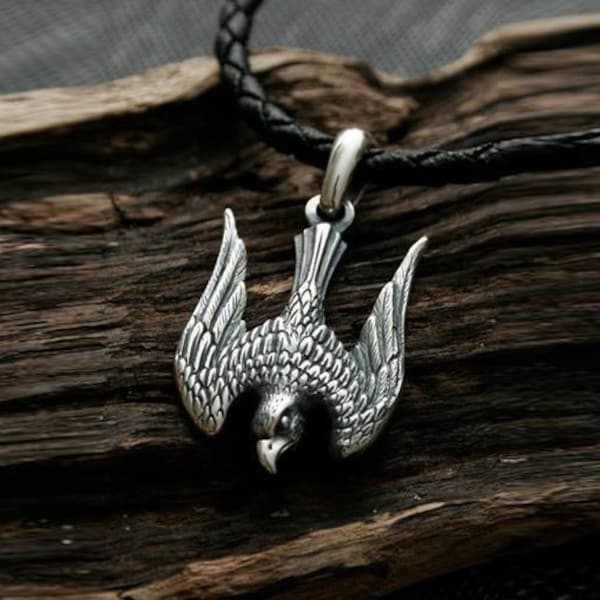 Falcon Necklace - Etsy
