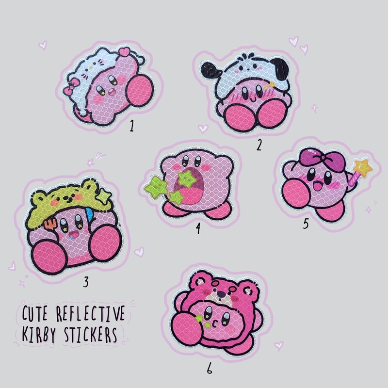 Kirby Sticker - Etsy