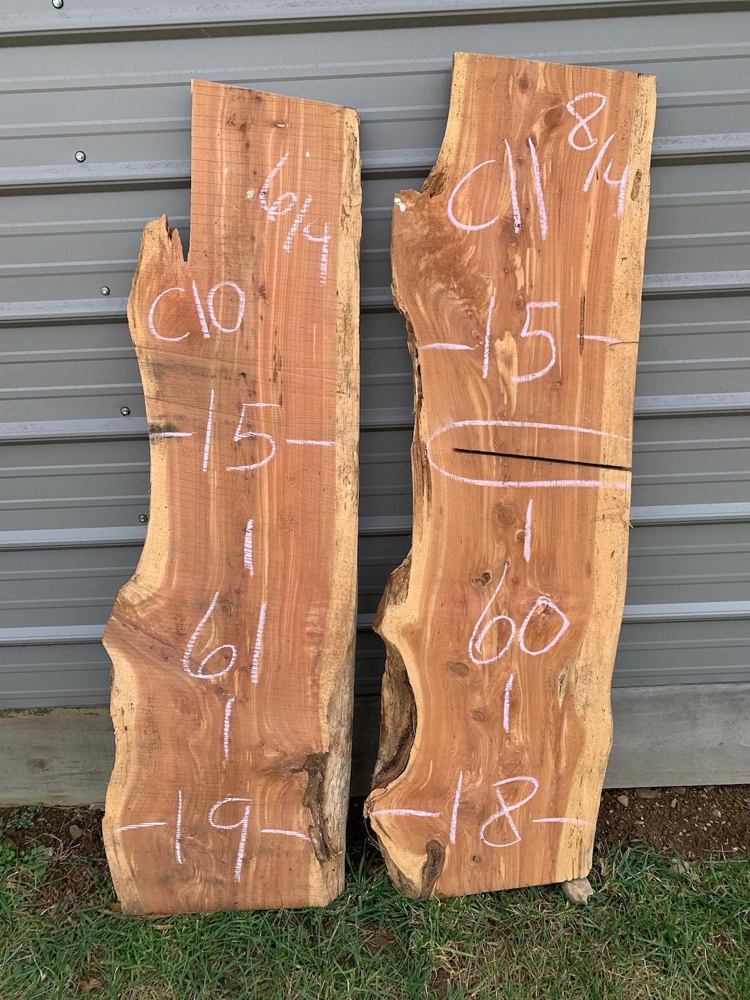 Eastern Red Cedar Slabs/ Live Edge Slabs - Etsy