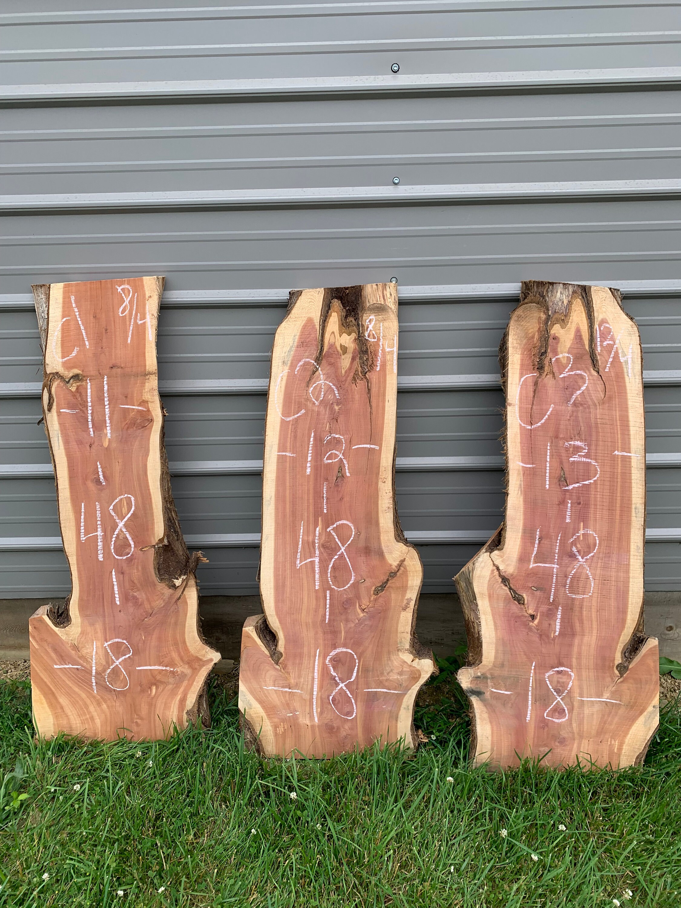Eastern Red Cedar Slabs/ Live Edge Slabs - Etsy