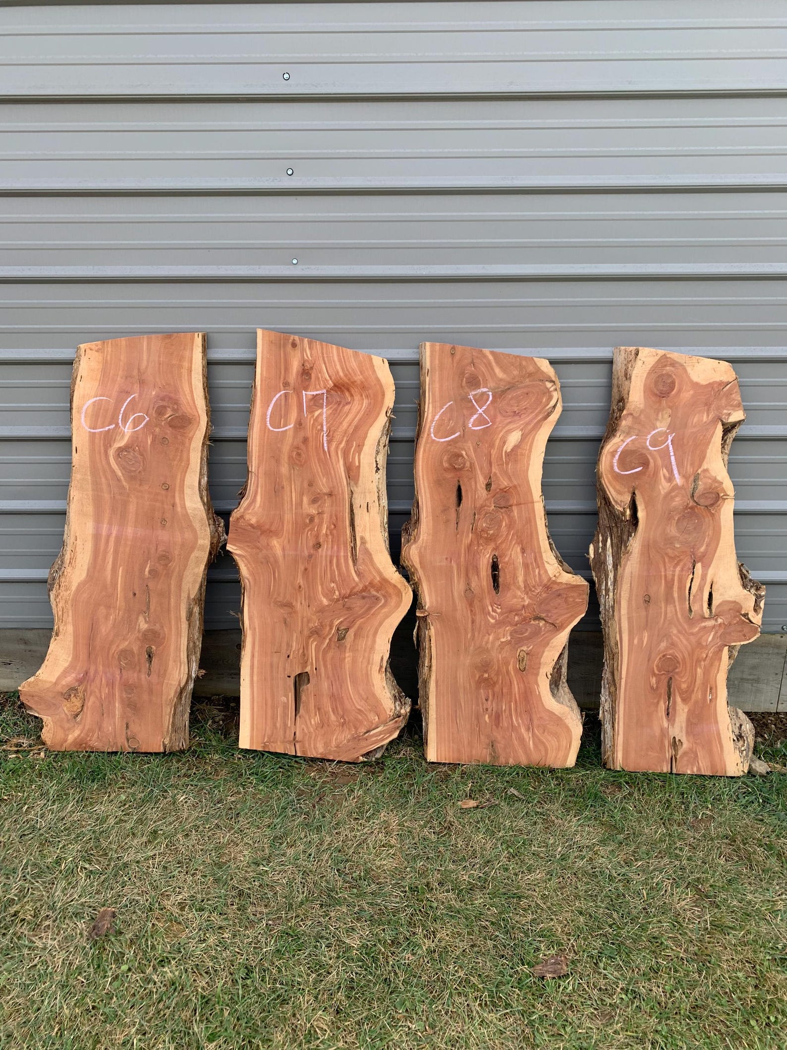 Eastern Red Cedar Slabs/ Live Edge Slabs - Etsy