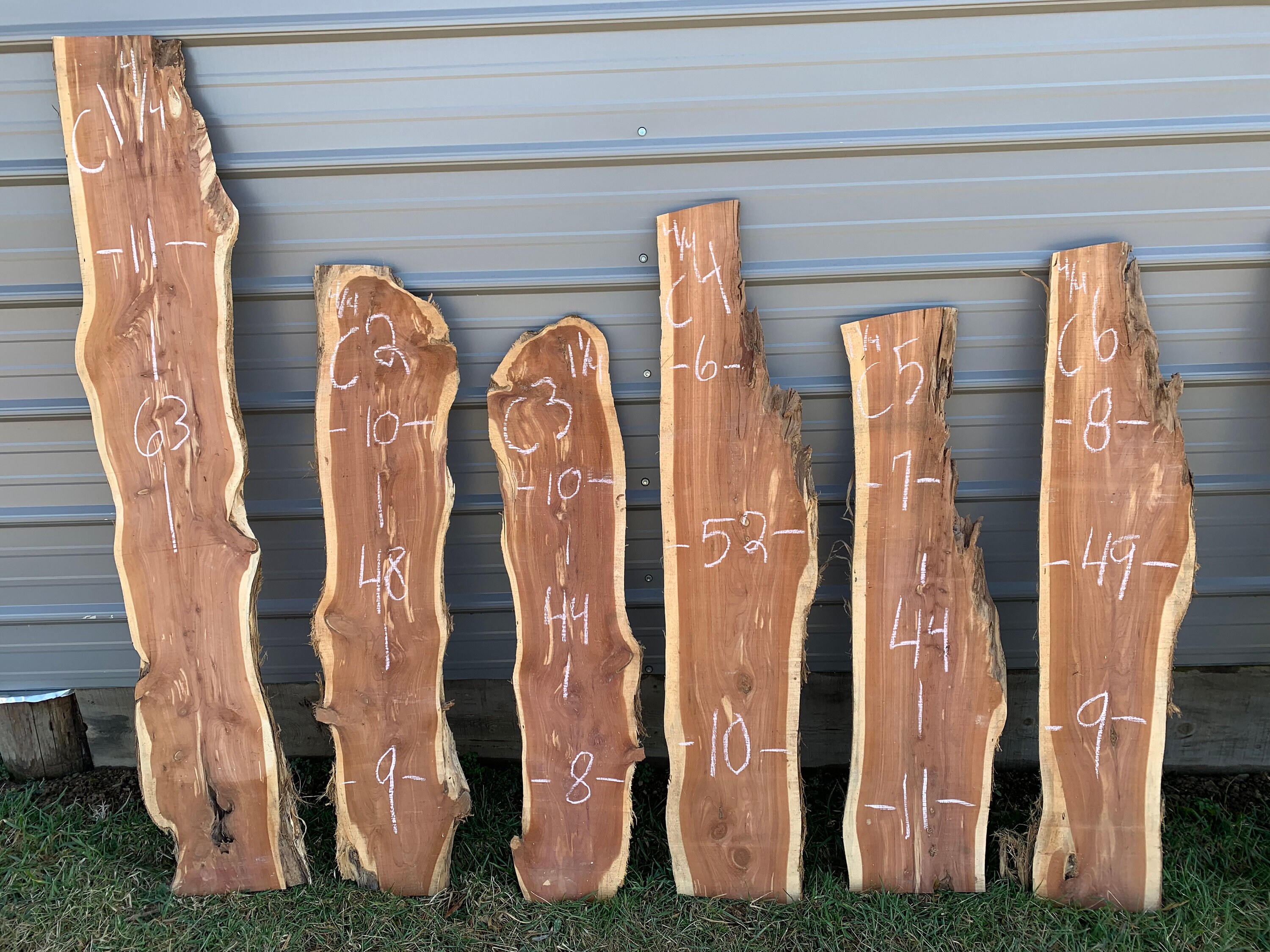 Eastern Red Cedar Slabs/ Live Edge Slabs - Etsy