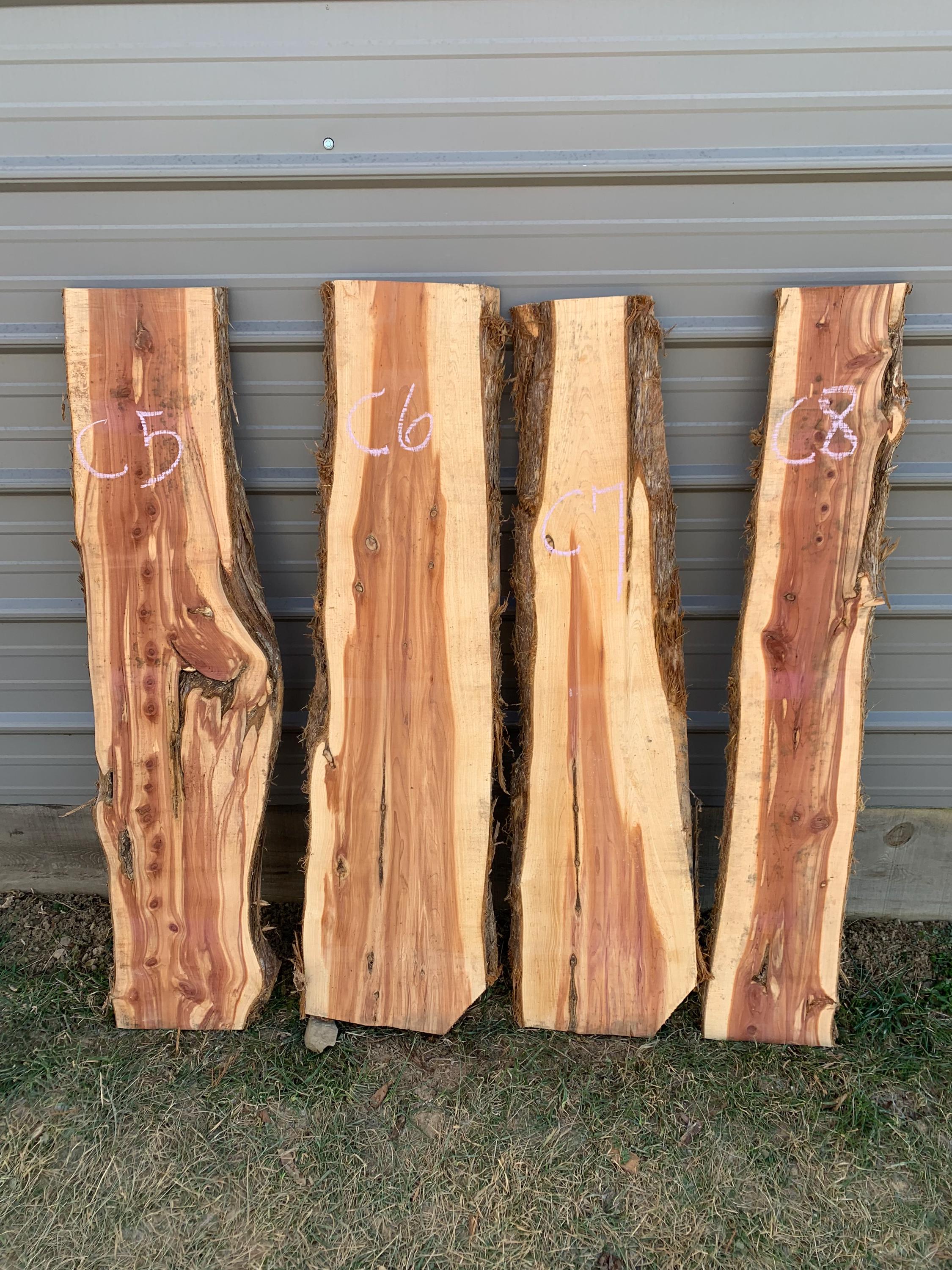 Eastern Red Cedar Slabs/ Live Edge Slabs - Etsy