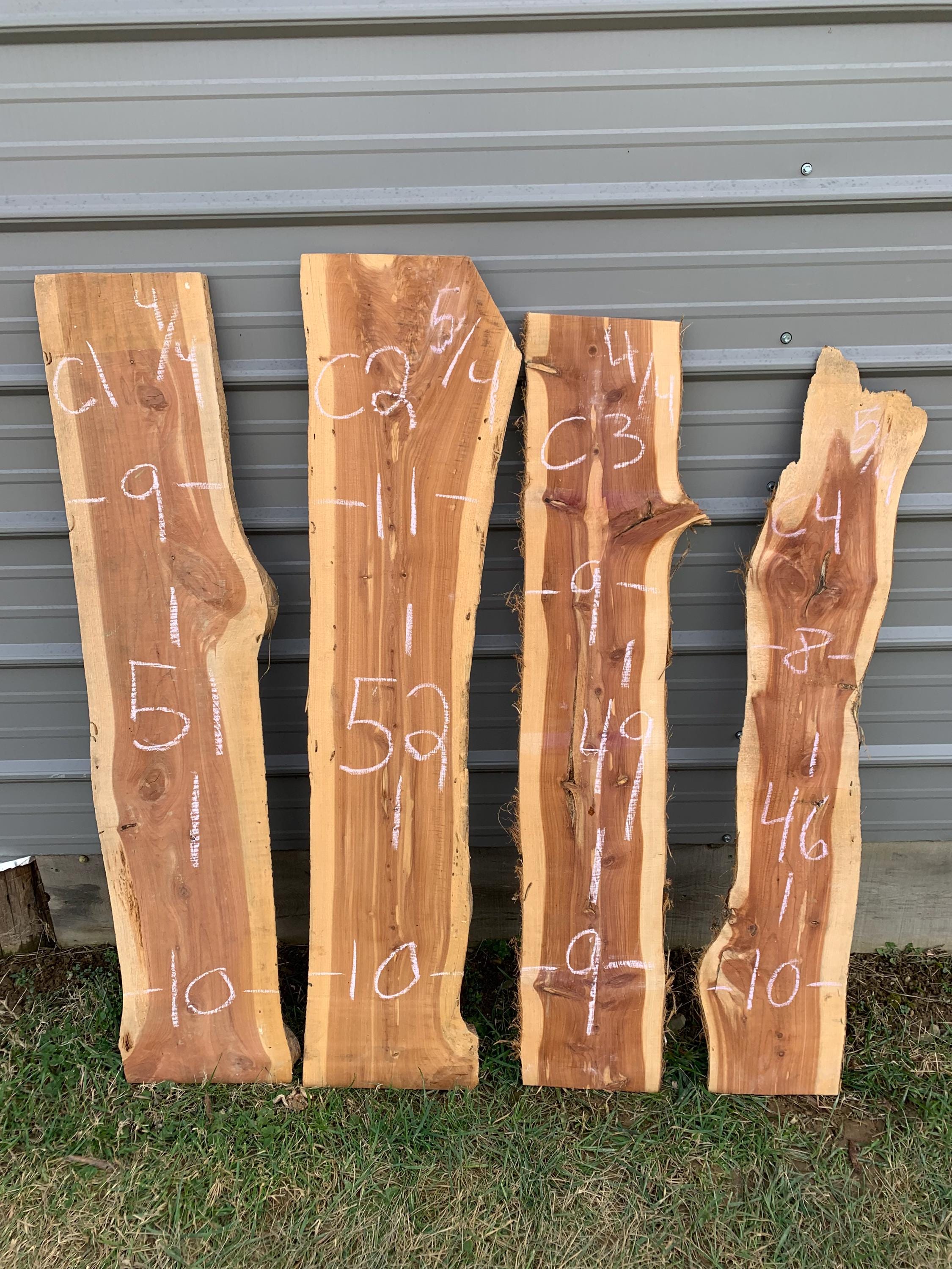 Eastern Red Cedar Slabs/ Live Edge Slabs - Etsy
