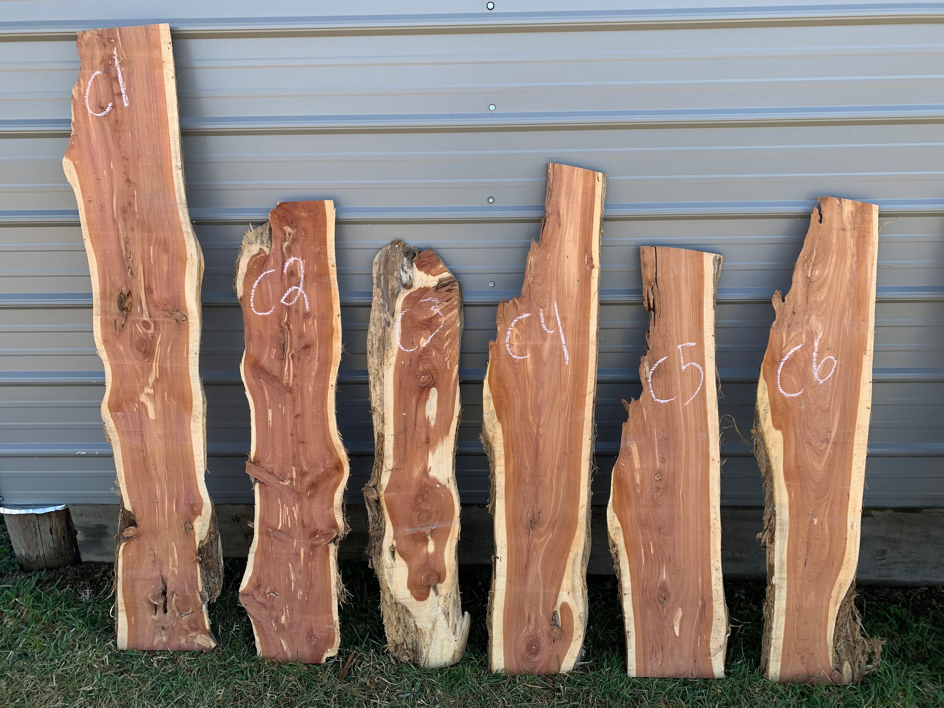 Eastern Red Cedar Slabs/ Live Edge Slabs - Etsy