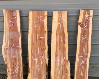 Eastern Red Cedar Slabs/ Live Edge Slabs - Etsy