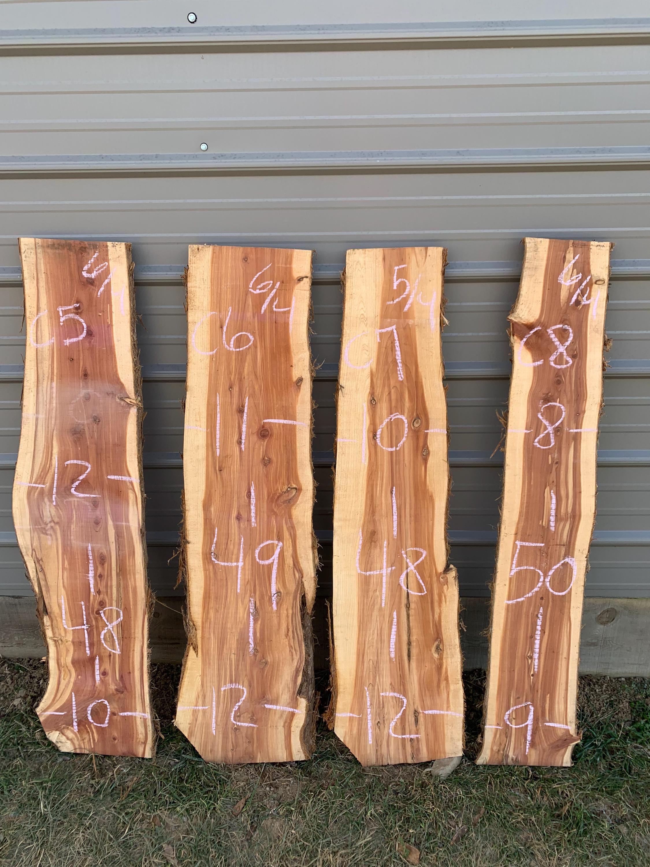 Eastern Red Cedar Slabs/ Live Edge Slabs - Etsy