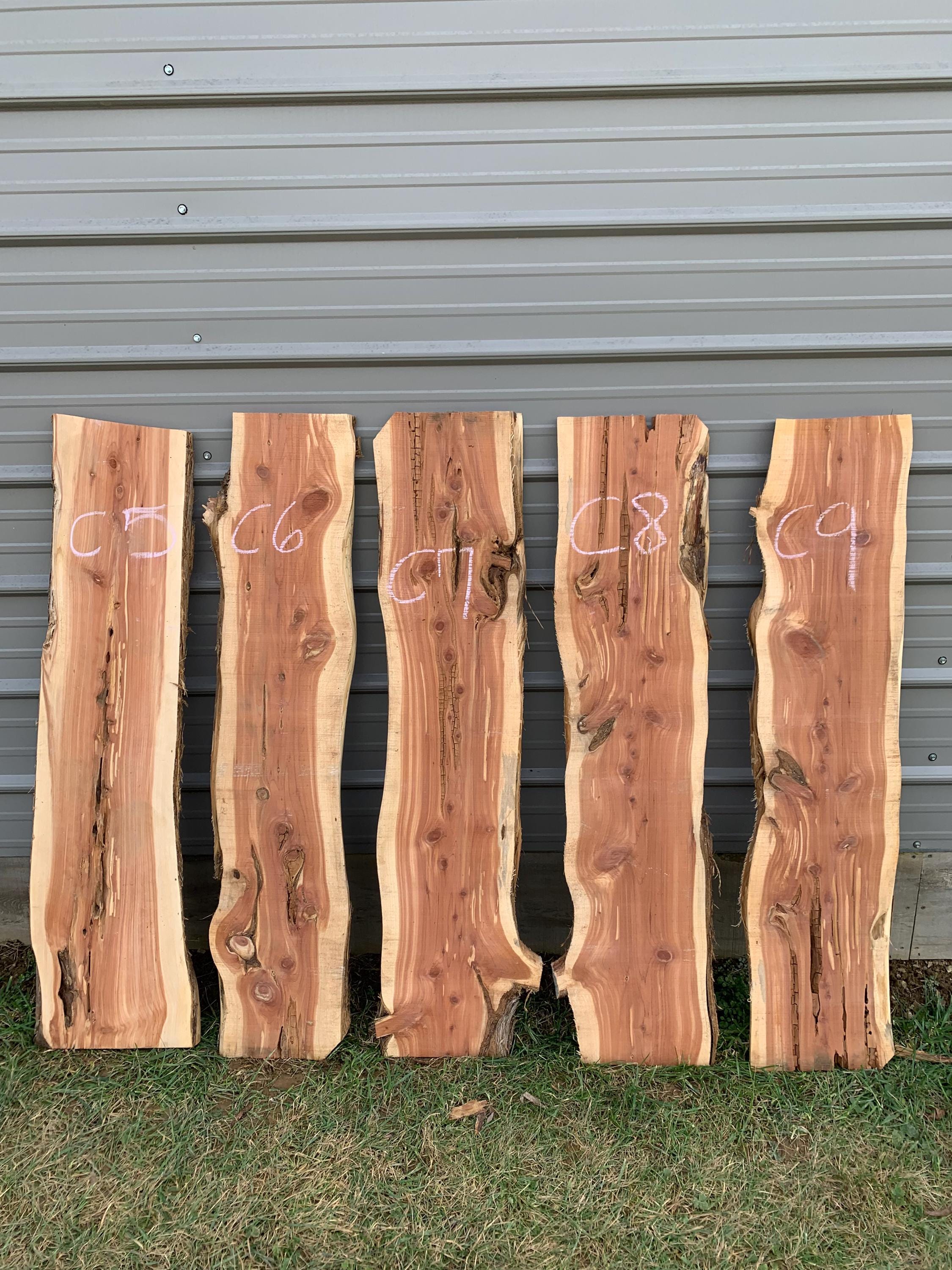 Eastern Red Cedar Slabs/ Live Edge Slabs - Etsy