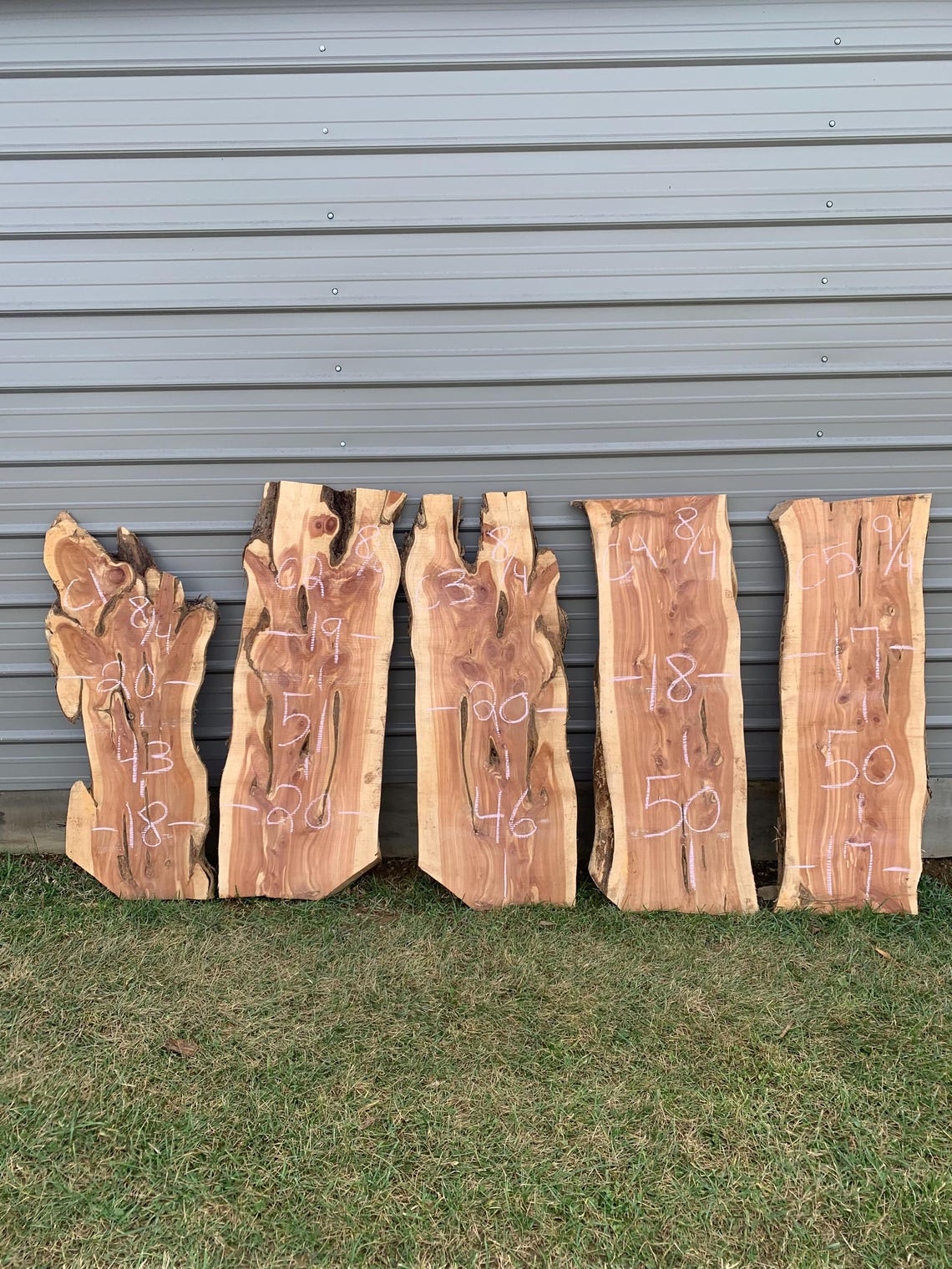 Eastern Red Cedar Slabs/ Live Edge Slabs - Etsy