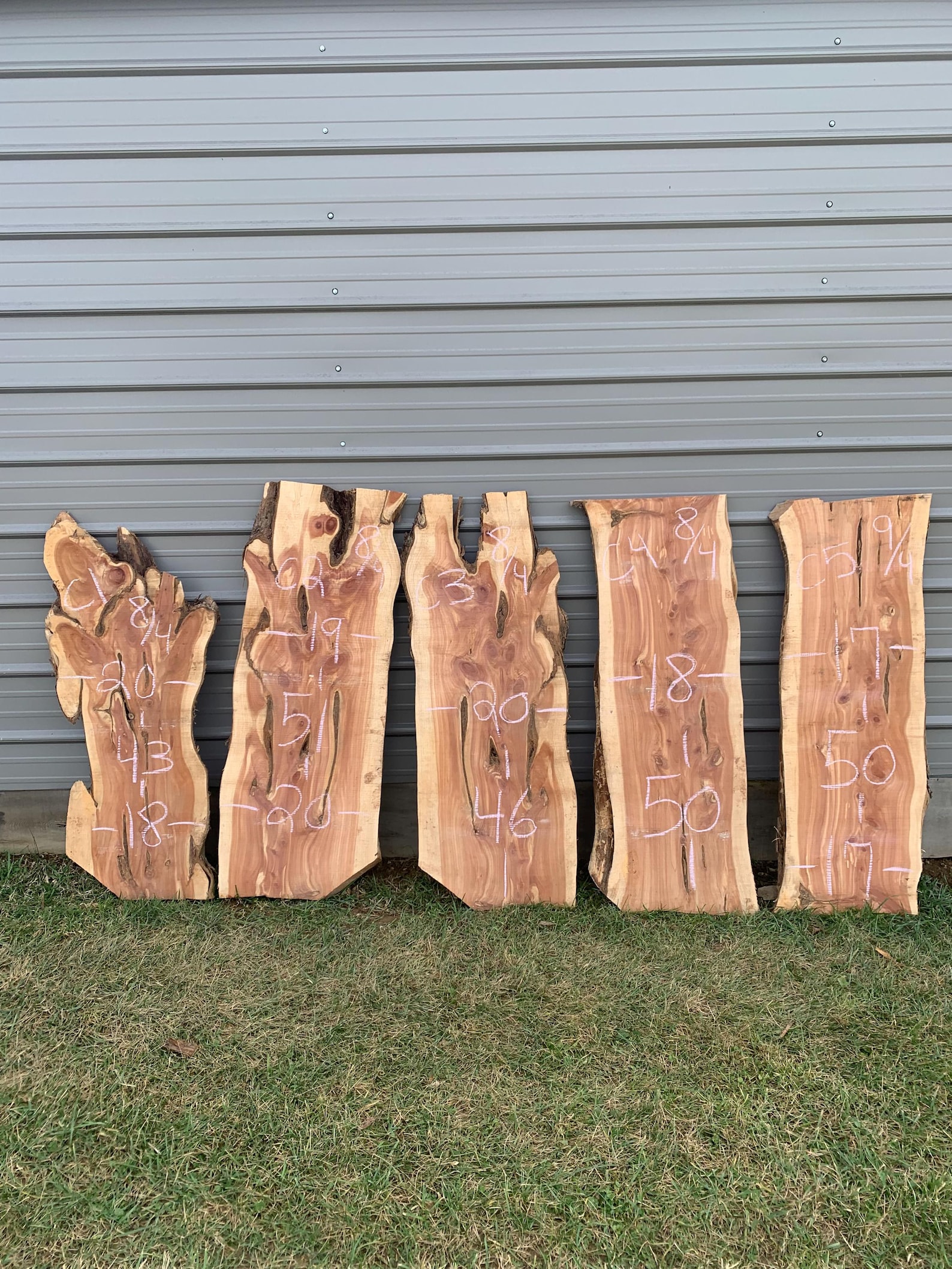 Eastern Red Cedar Slabs/ Live Edge Slabs - Etsy