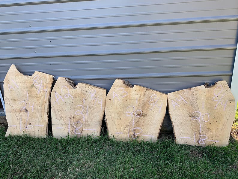 White Ash Slabs/ Live Edge Slabs/ Live Edge - Etsy