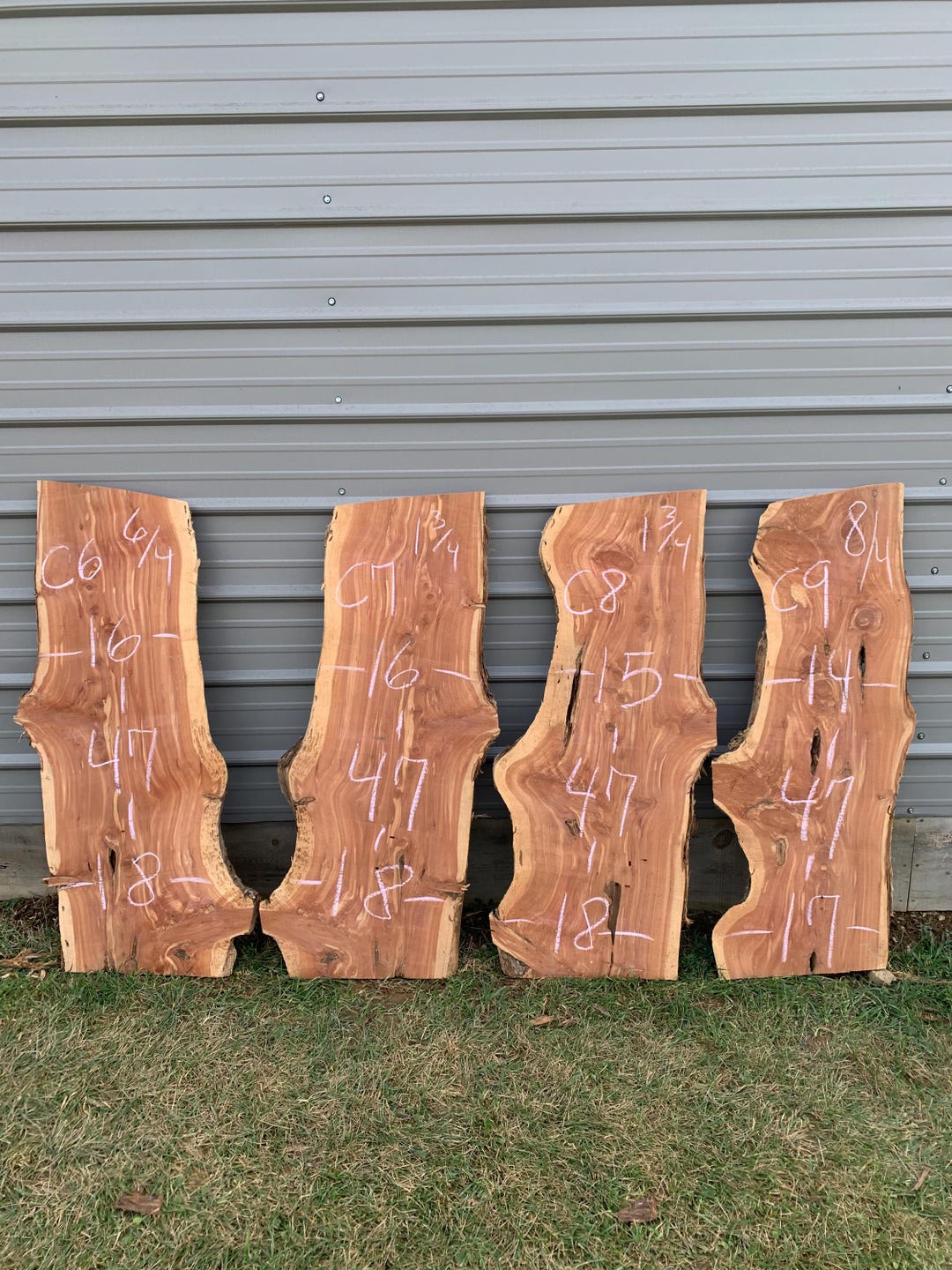 Eastern Red Cedar Slabs/ Live Edge Slabs - Etsy