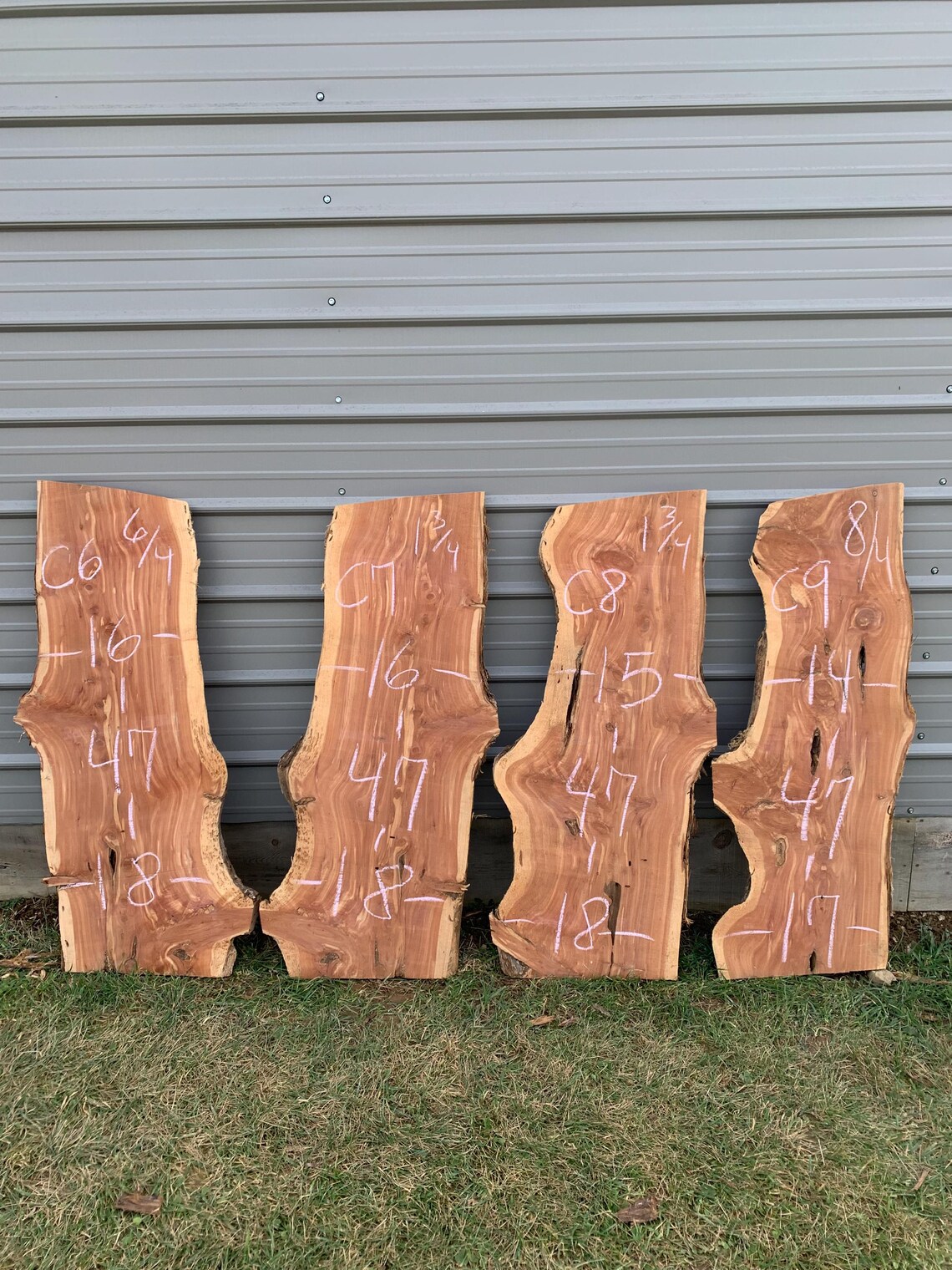 Eastern Red Cedar Slabs/ Live Edge Slabs - Etsy