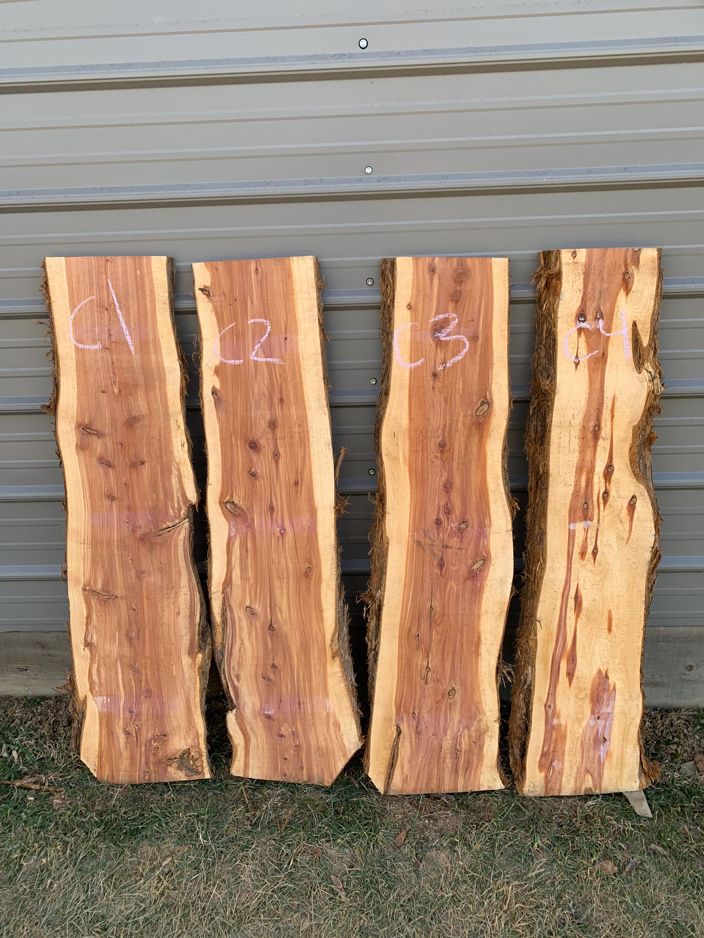Eastern Red Cedar Slabs/ Live Edge Slabs - Etsy