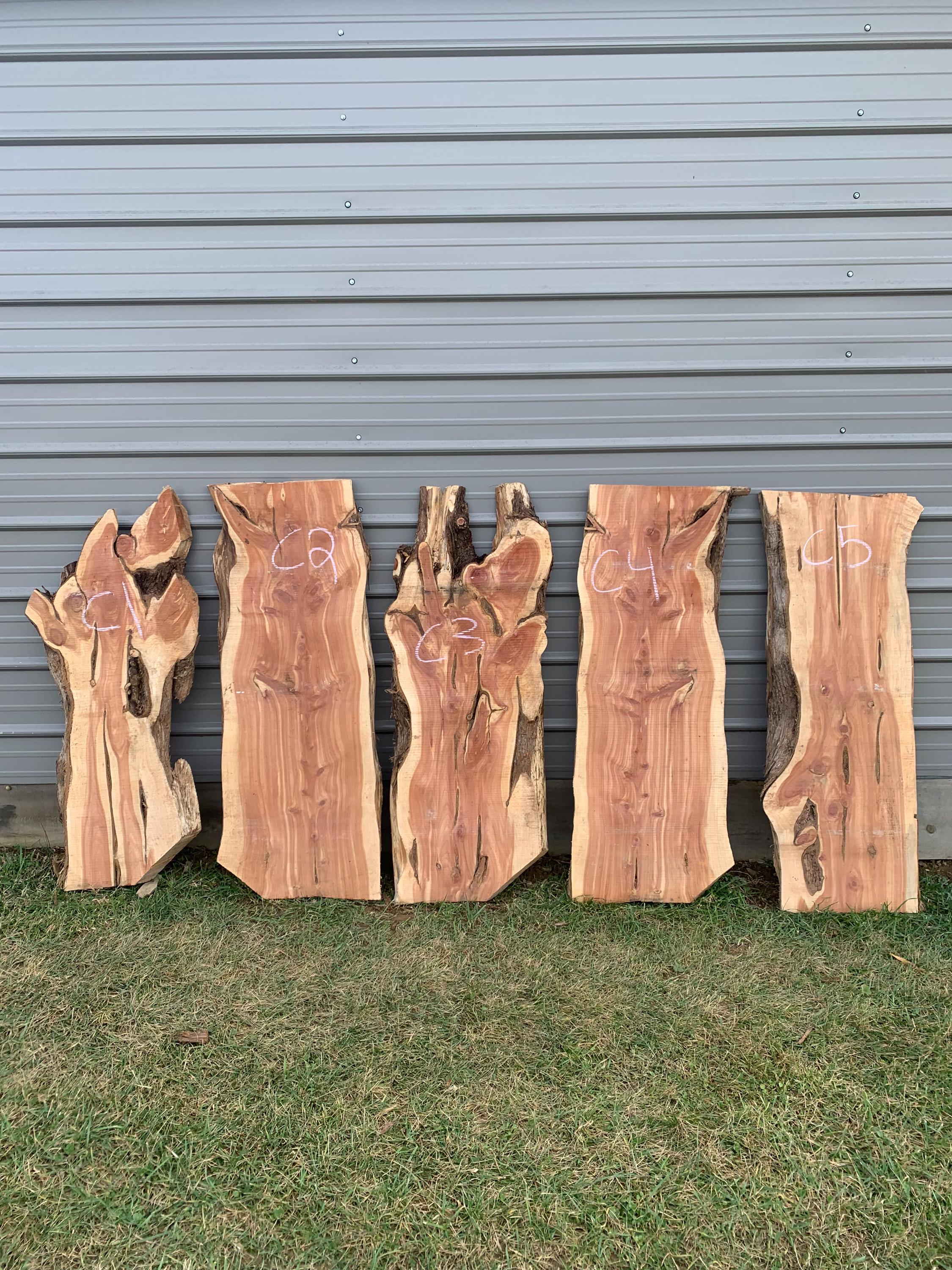 Eastern Red Cedar Slabs/ Live Edge Slabs - Etsy