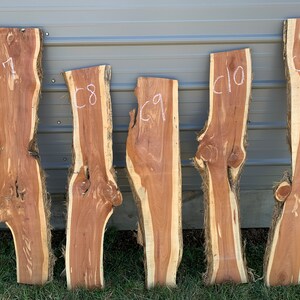 Eastern Red Cedar Slabs/ Live Edge Slabs - Etsy