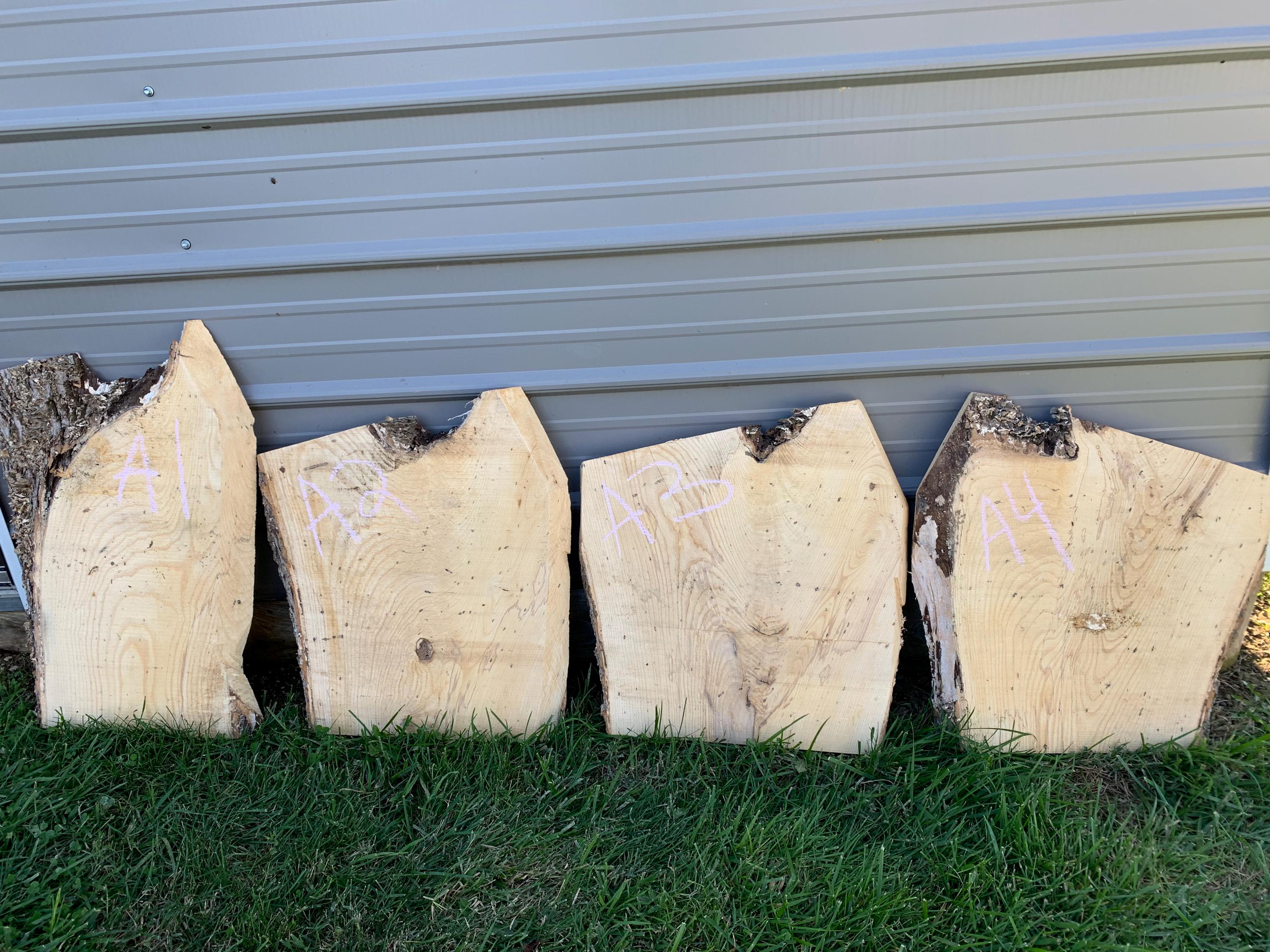 White Ash Slabs/ Live Edge Slabs/ Live Edge - Etsy