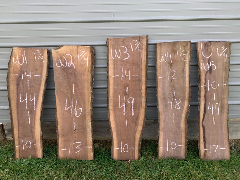 Black Walnut Slabs/ Live Edge Slabs/ Black Walnut - Etsy