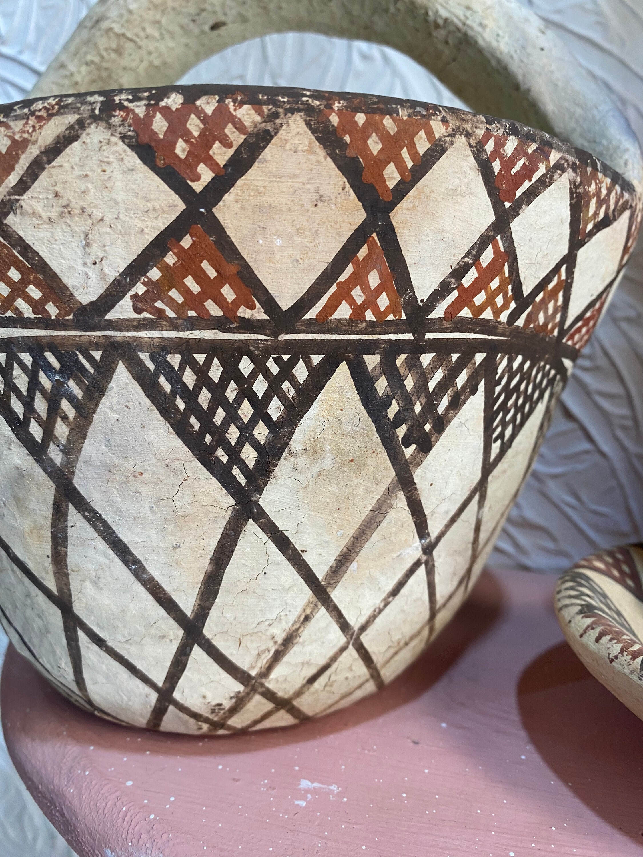 A Lovely Unique Vintage Collection of 3 Pieces of Moroccan Berber Rif ...