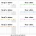 Printable Movie List, Movie Tracker, Organize Movie List, Movies to ...