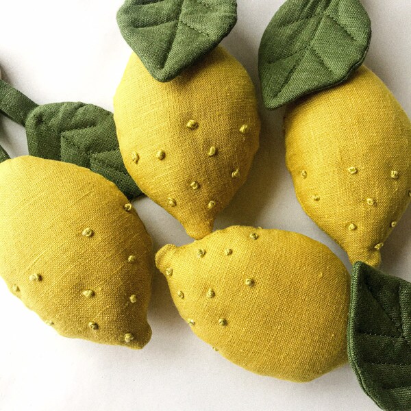 Lemon Baby Toy - Etsy