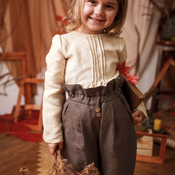 Linen Clothing Kids - Etsy
