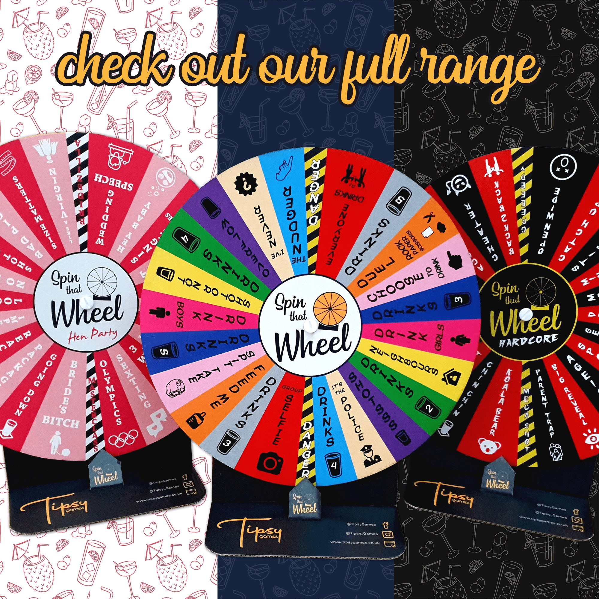 DIGITAL Hen Party Spinning Wheel Game - Etsy