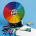 Dry-wipe Rainbow Spinning Wheel Game - Etsy