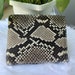 GENUINE Python Skin Bifold Wallet for Men,handmade Leather Wallet, Gift ...