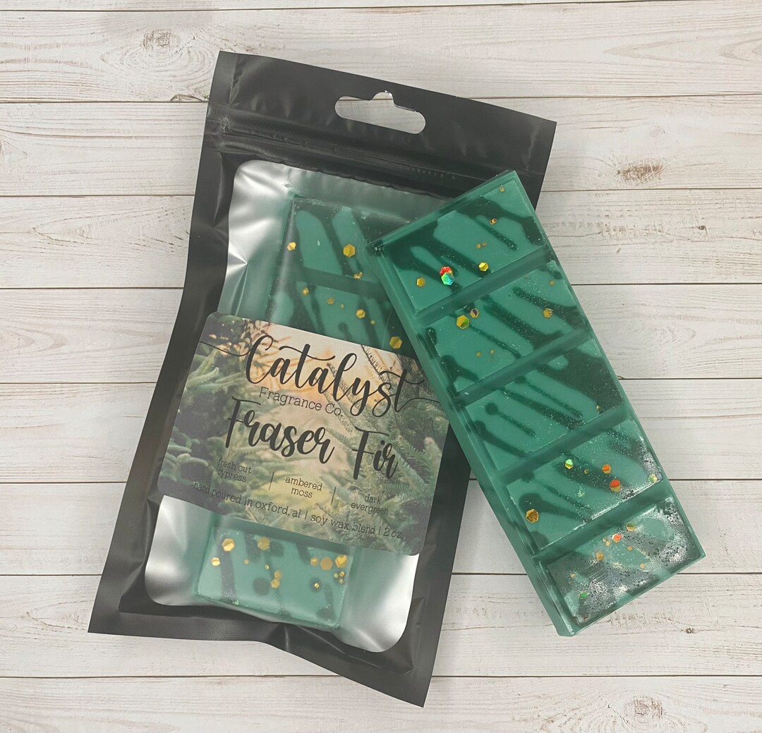 Fraser Fir Wax Melt Snap Bar / Fresh Cut Cypress Ambered - Etsy