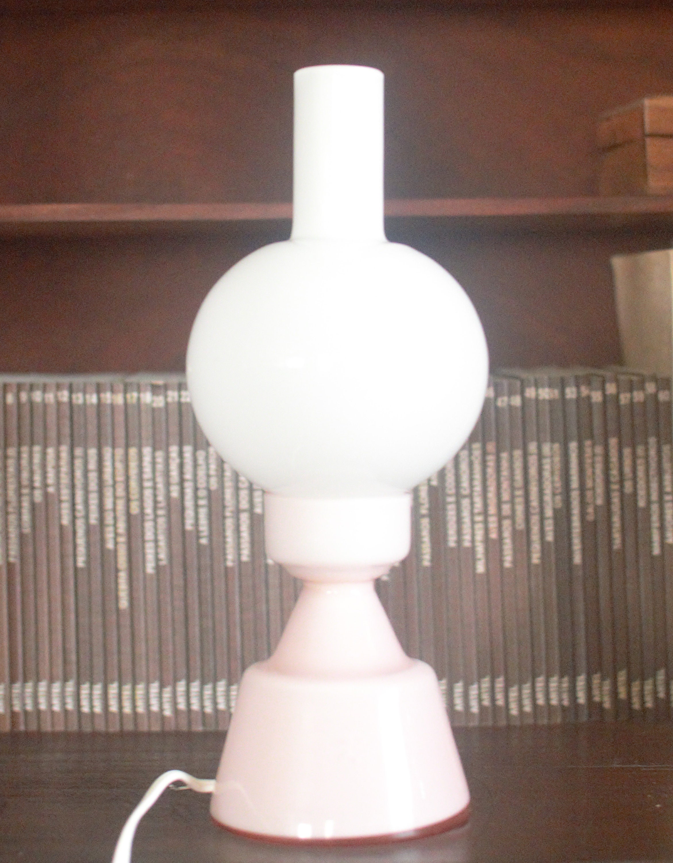 Vintage Mid-century Opaline Milk Glass - Etsy