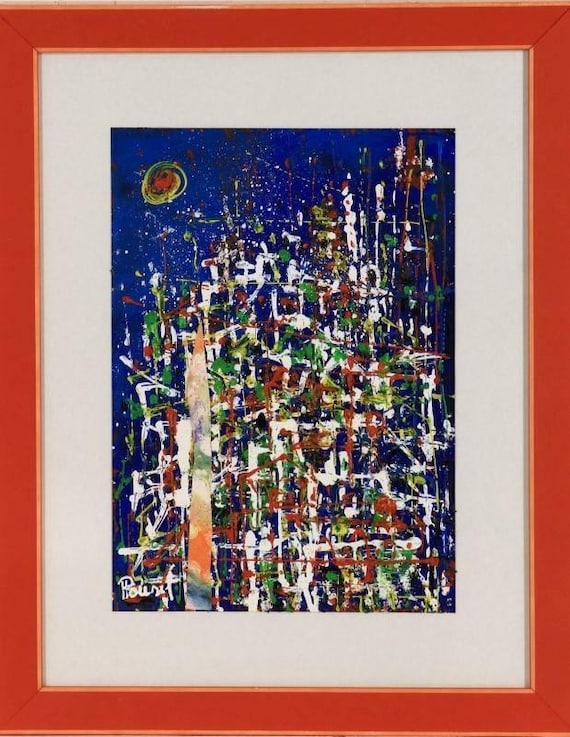 Oil Painting. signed favela Oil Painting | Etsy