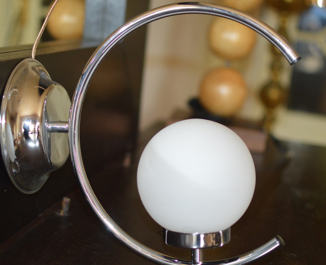 Vintage Space Age Atomic Wall Lamp 1970 - Etsy