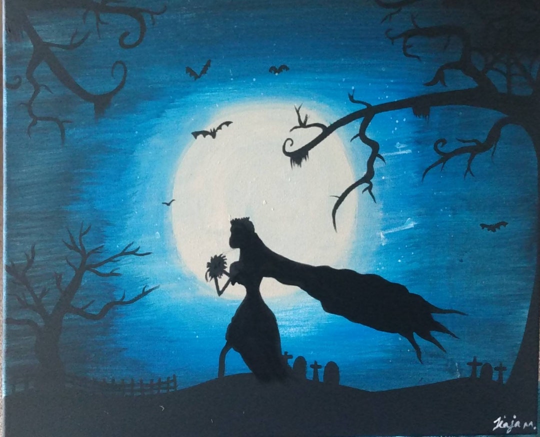 Corpse Bride Silhouette - Etsy