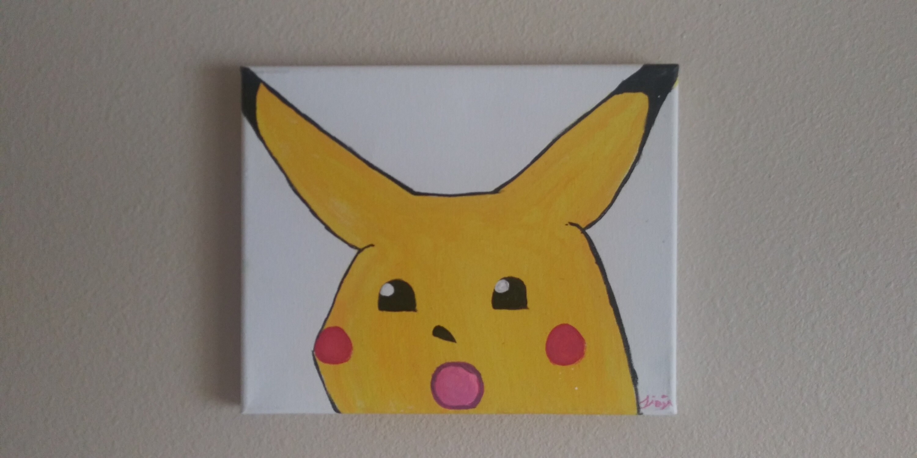 Shocked Pikachu | Etsy