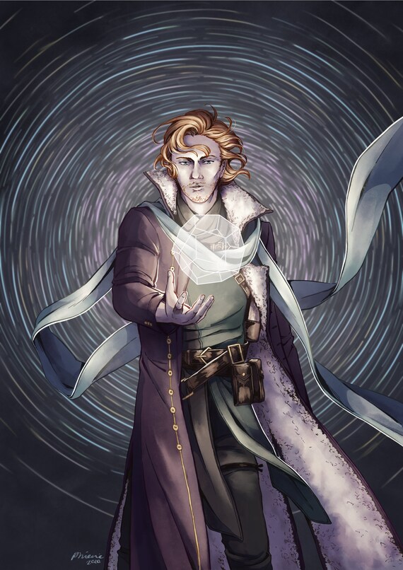 Critical Role Caleb A4 Art Print - Etsy Hong Kong