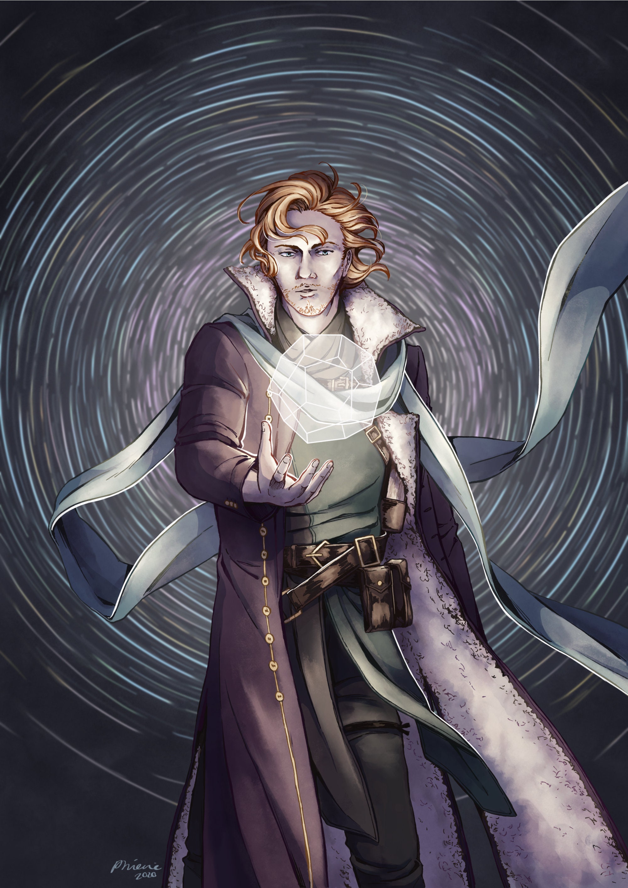 Critical Role Caleb A4 Art Print | Etsy