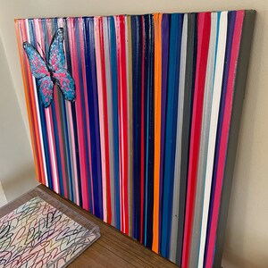 Butterfly Drip Painting - Etsy