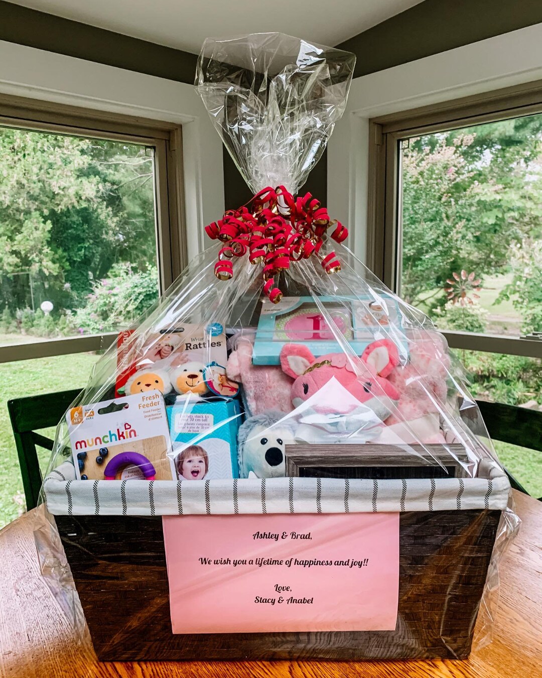 Baby Shower, Welcome Baby Gift Basket - Etsy