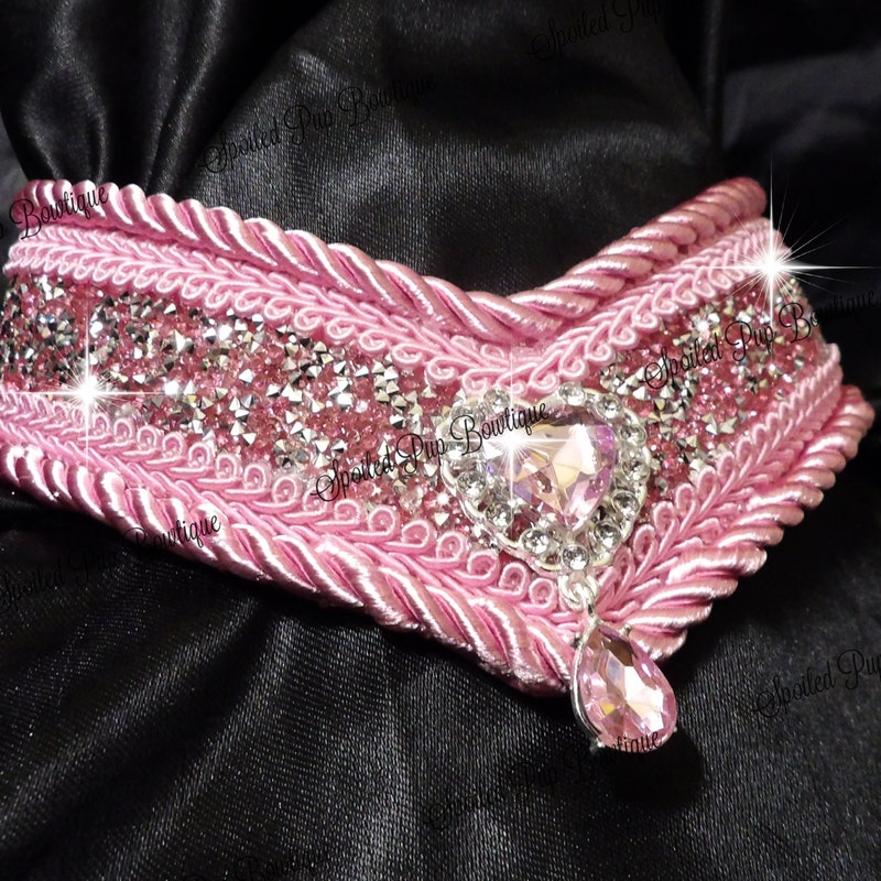 Poodle Dog Collar - Etsy